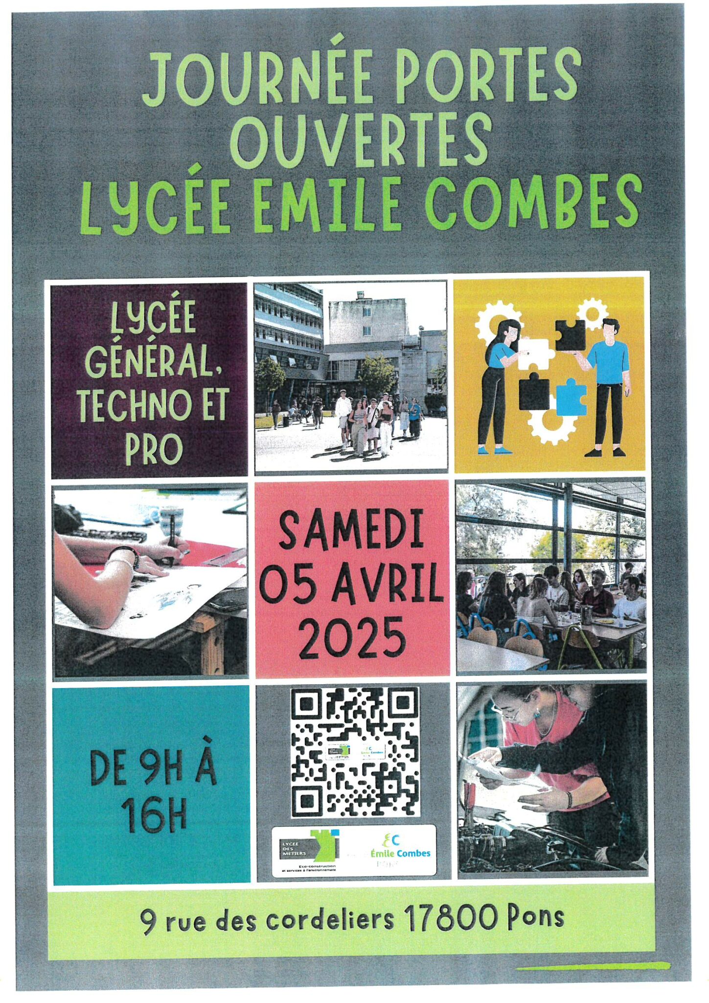 Journée portes ouvertes lycee emile combes – Thaims